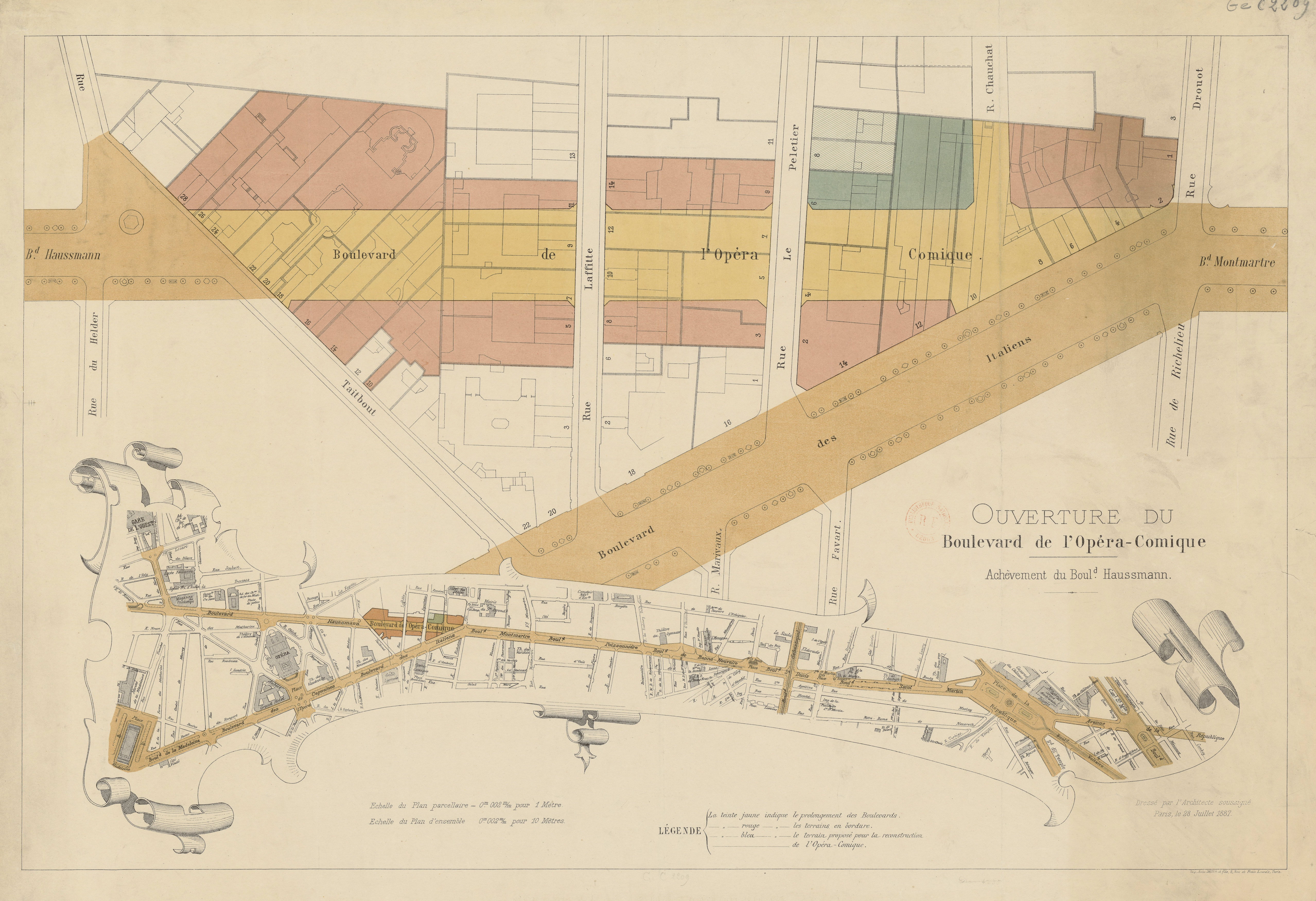Achèvement du boulevard Haussmann, 1925 | Vergue