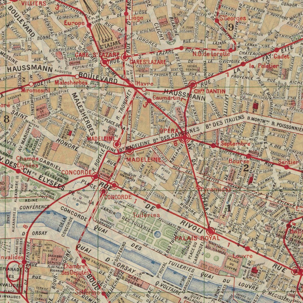 Achèvement du boulevard Haussmann, 1925 | Vergue